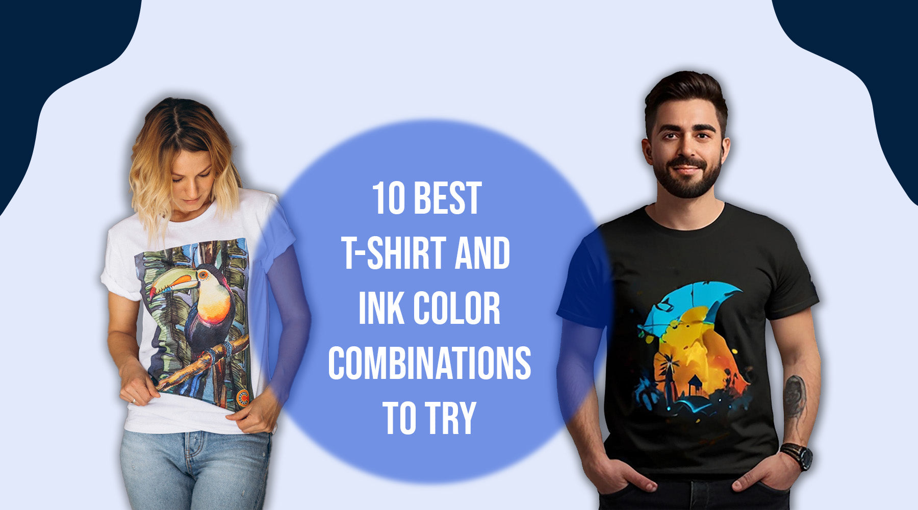 10 Best T-Shirt and Ink Color Combinations to Try