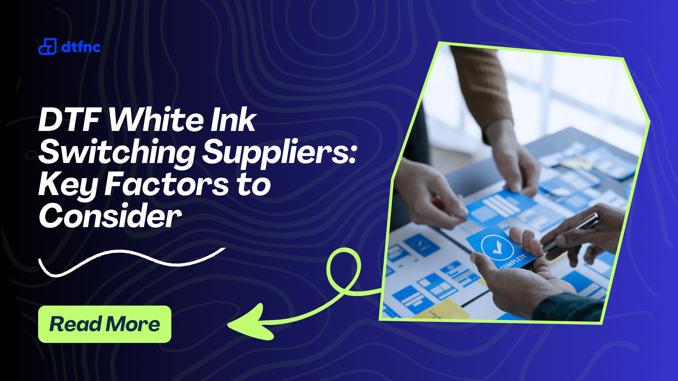 DTF White Ink Switching Suppliers: Key Factors to Consider – DTF North ...