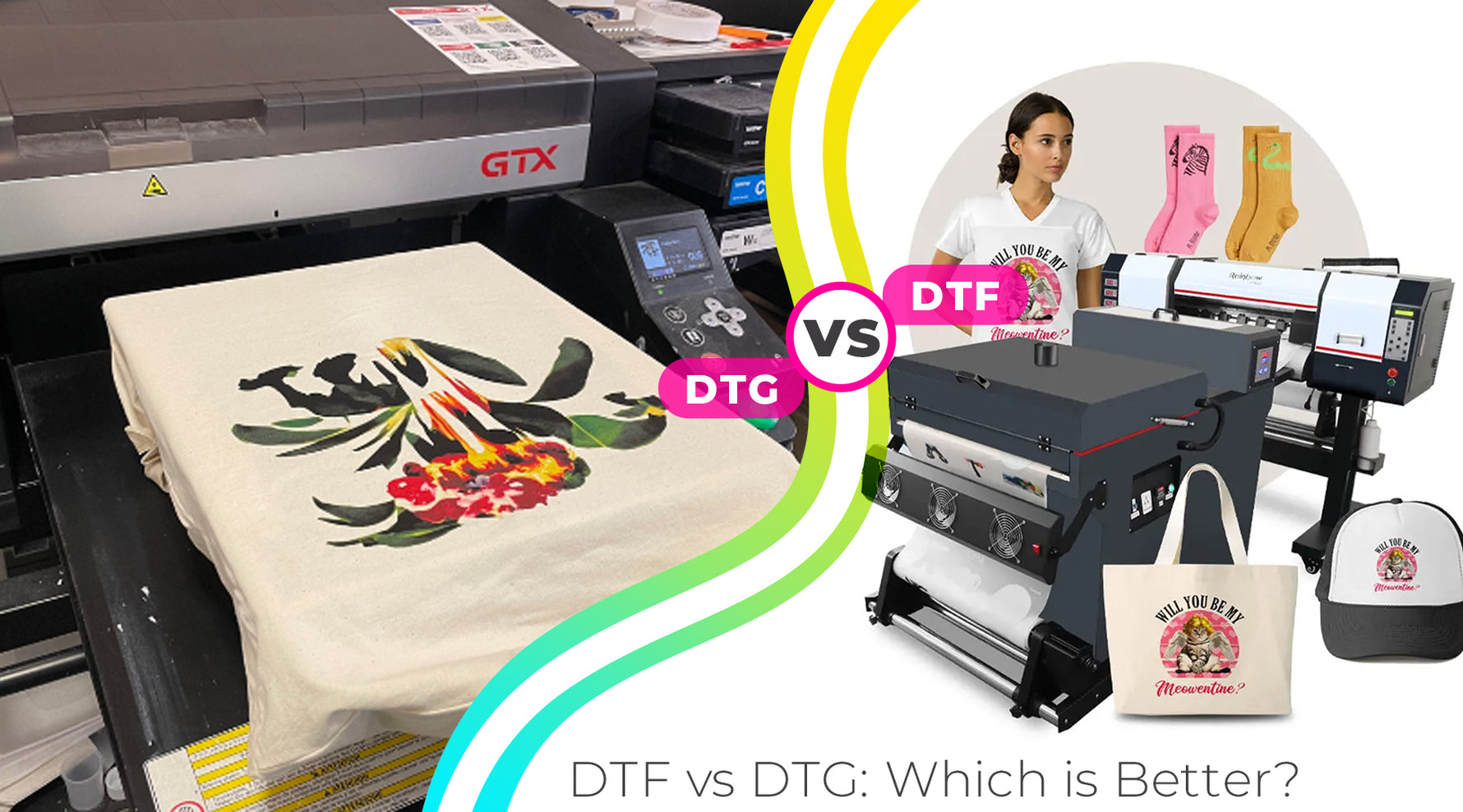 DTF vs DTG printing: Which one should you choose? – DTF North Carolina