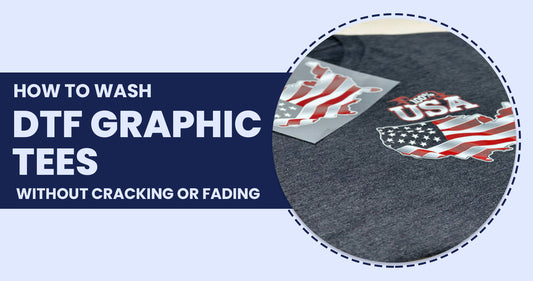 How to wash DTF printed graphic tees: Tips and Tricks