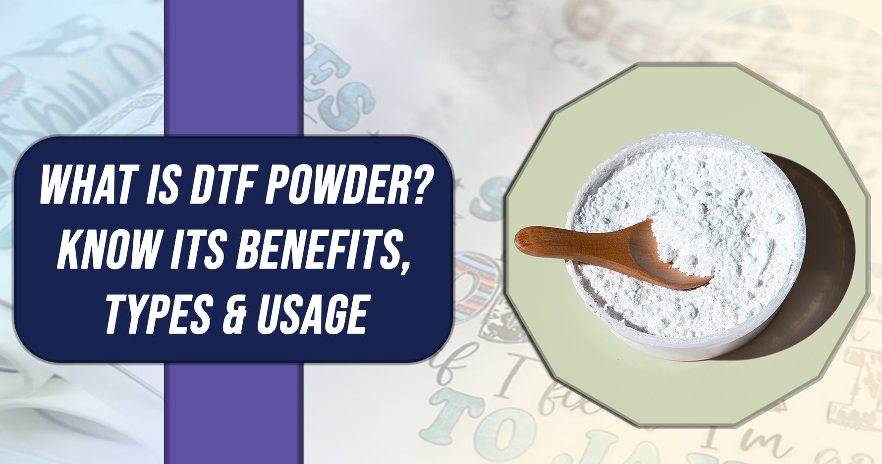 What is DTF Powder? Know its Benefits, Types & Applications – DTF North ...