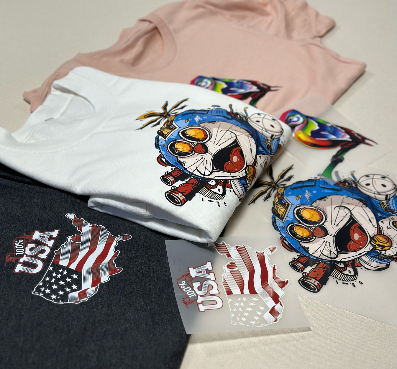 Death Poison - Spooky Halloween DTF Transfers for Custom Festive Apparel